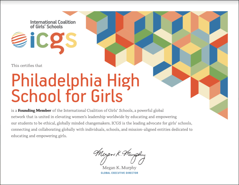 Philadelphia High School for Girls – Home - Philadelphia High School ...